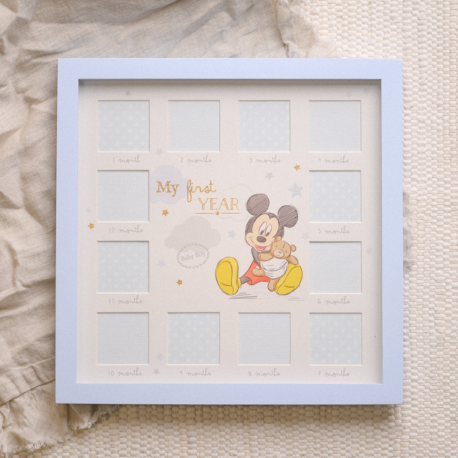 Disney Magical Beginnings Mickey Mouse My First Year Frame